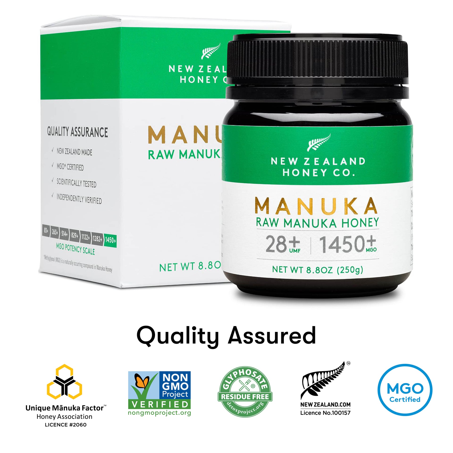 Manuka Honey New Zealand UMF™ 28+ | MGO 1450+ – New Zealand Honey Co.™